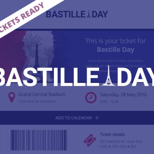 Bastille Ticket Theme – FooEvents