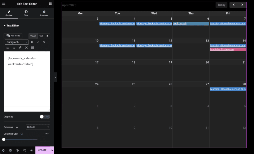 How To Use Shortcodes To Embed Event Calendars On Your WordPress Site ...